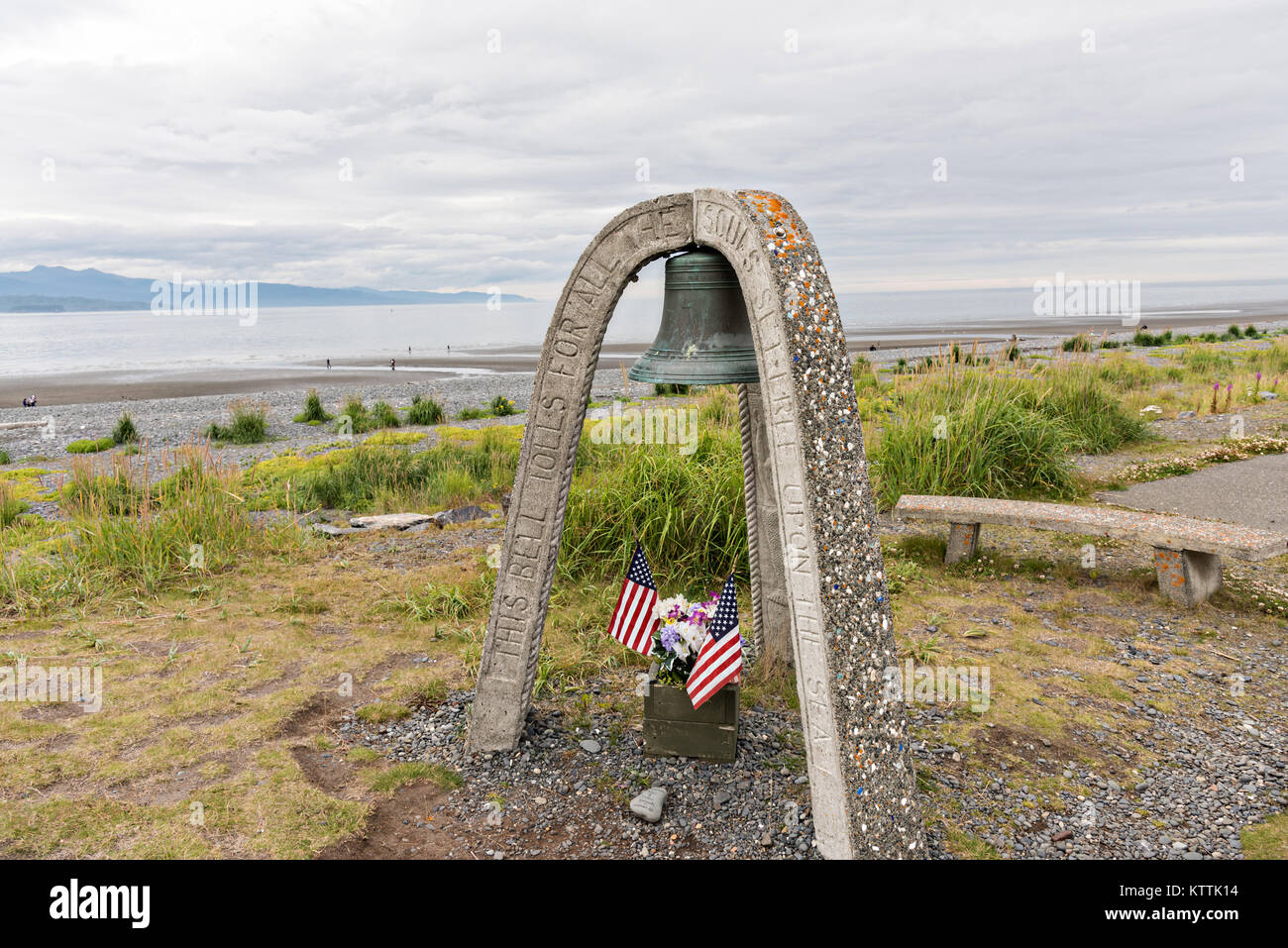 Remembering the fisherman lost at sea hi-res stock photography and ...