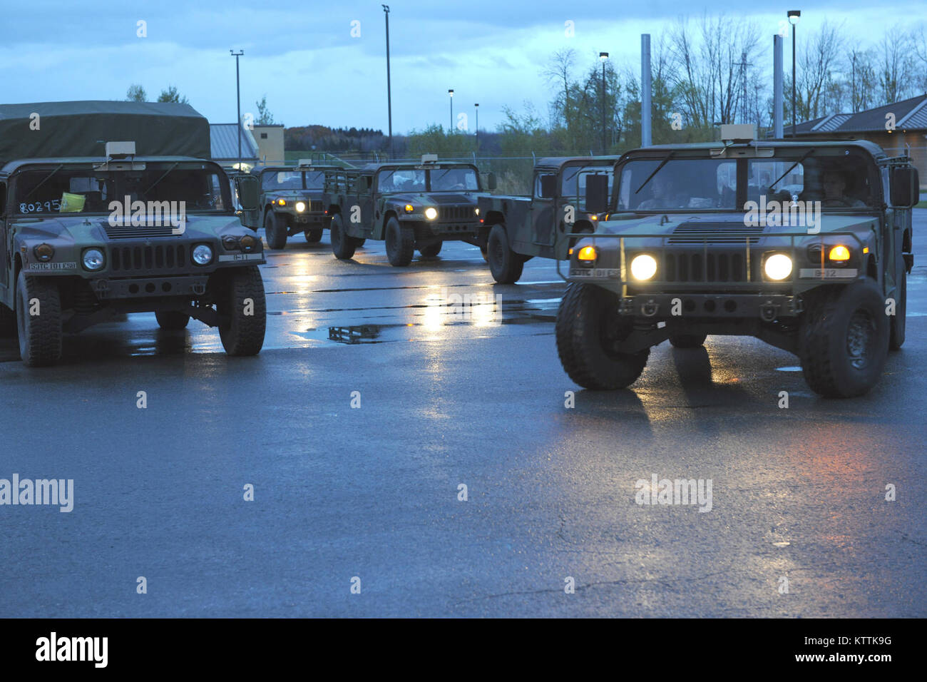 HANCOCK FIELD AIR NATIONAL GUARD BASE, Syracuse-- Members of the New ...