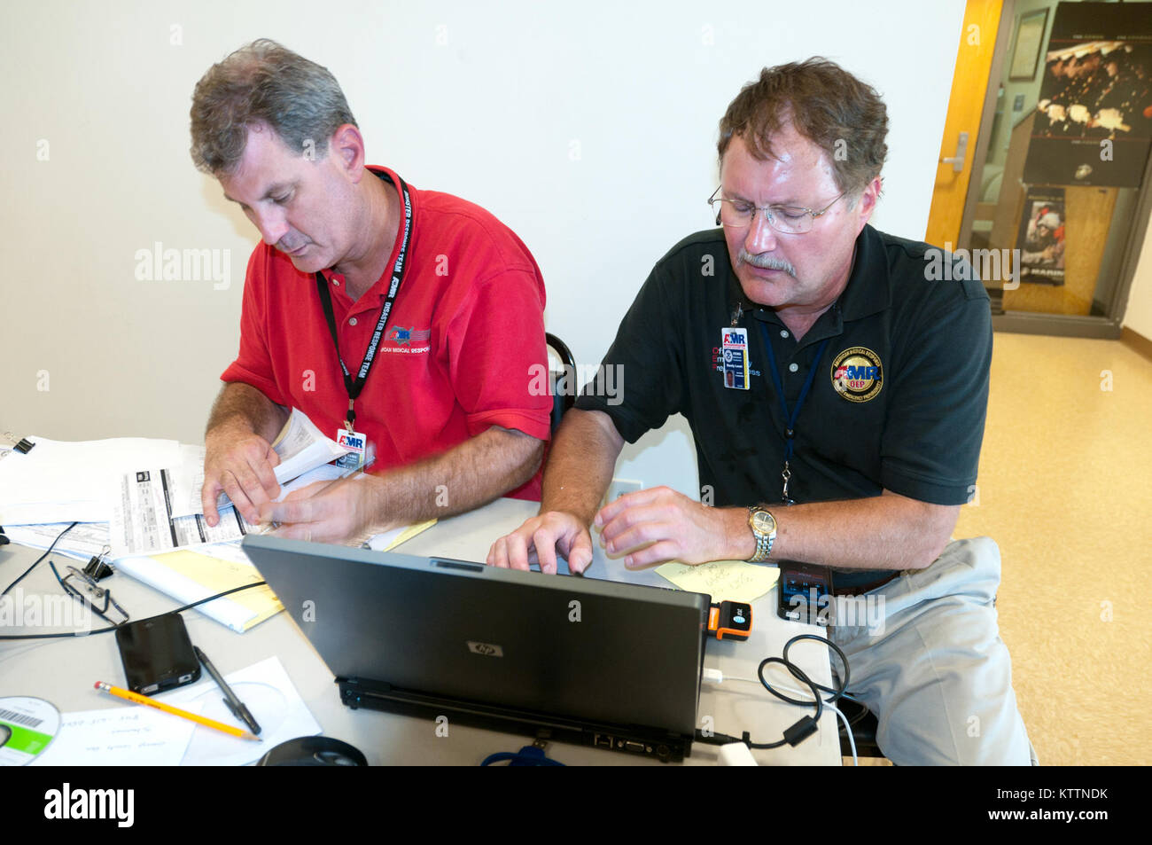 Stewart ANGB, Newburgh N.Y. - FEMA ambulance response contractors ...