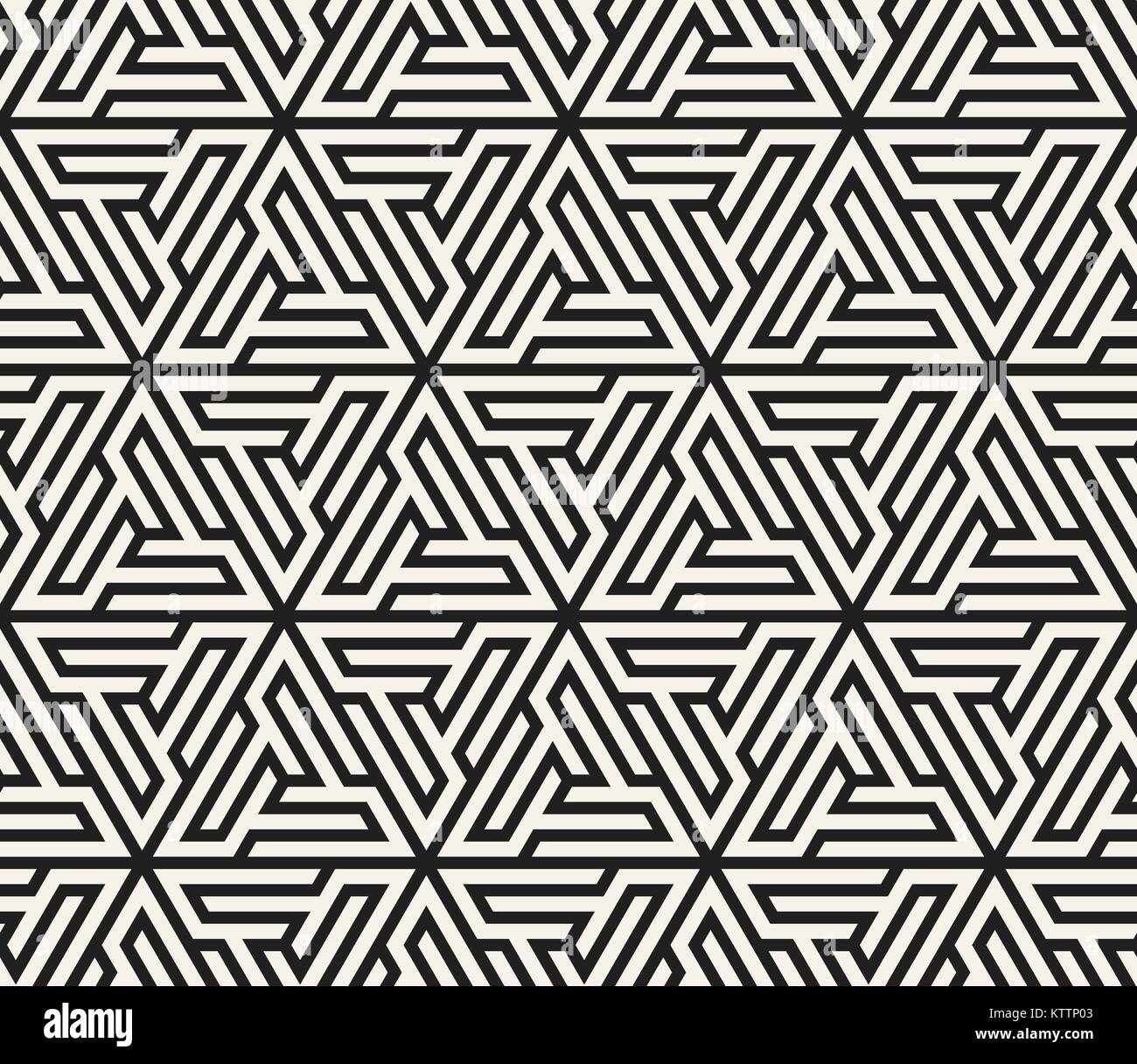 Vector seamless pattern. Modern stylish texture. Repeating geometric ...