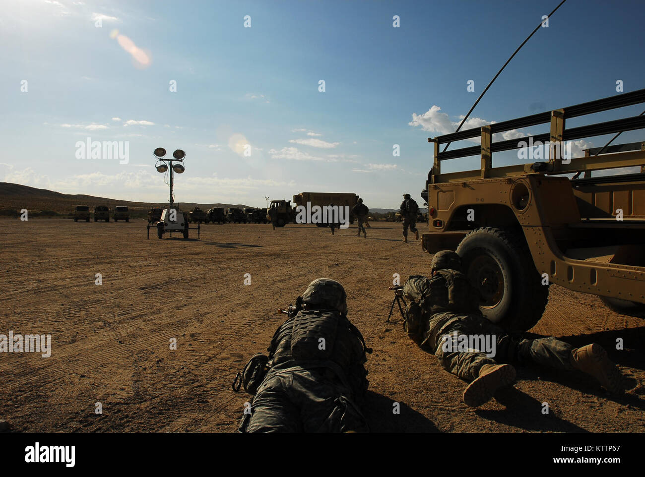 National training center fort irwin hi-res stock photography and images ...