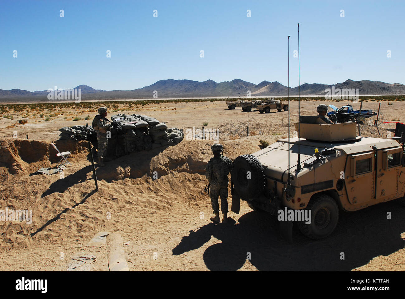 National training center fort irwin hi-res stock photography and images ...