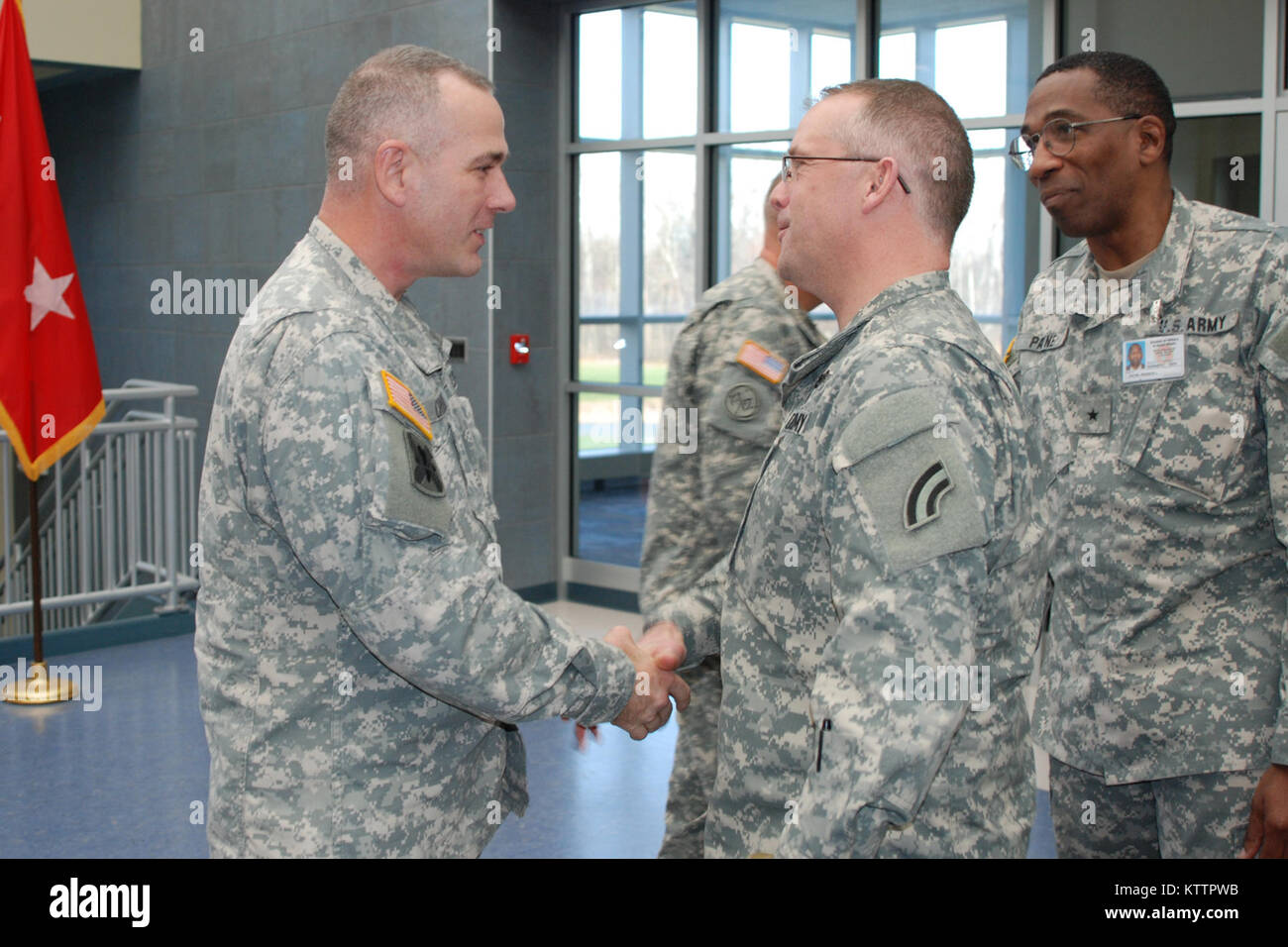 LATHAM, N.Y. -- New York Army National Guard Col. Gary Yaple, right ...