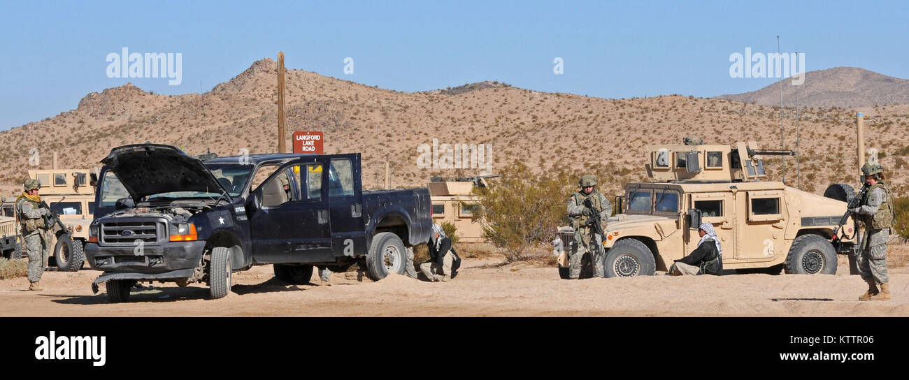 A team of Personal Security Detail Soldiers of the 37th Infantry ...