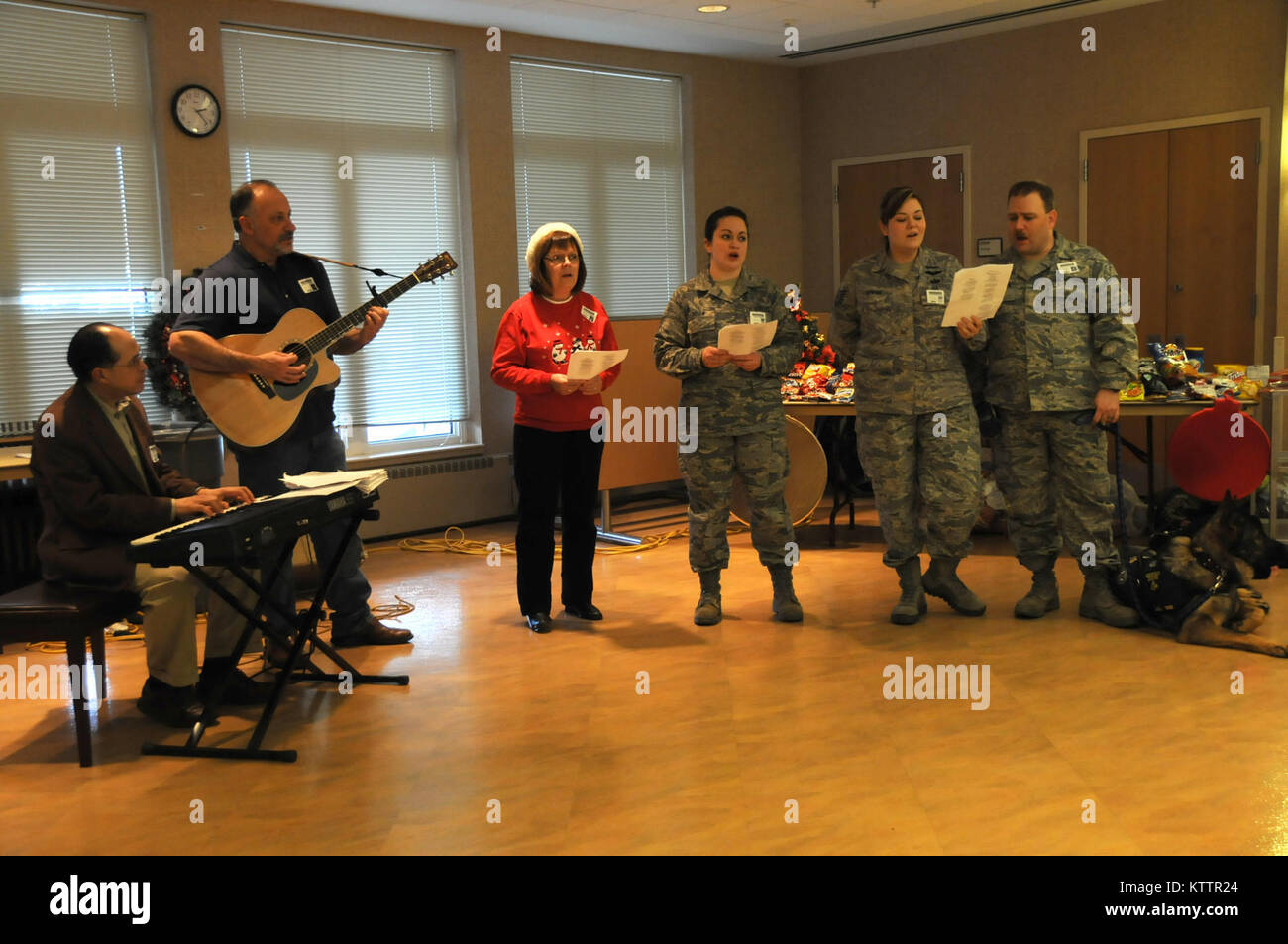 HUDSON VALLEY VA CAMPUS, MONTROSE, N.Y. -Nolly Climes on keyboard and ...