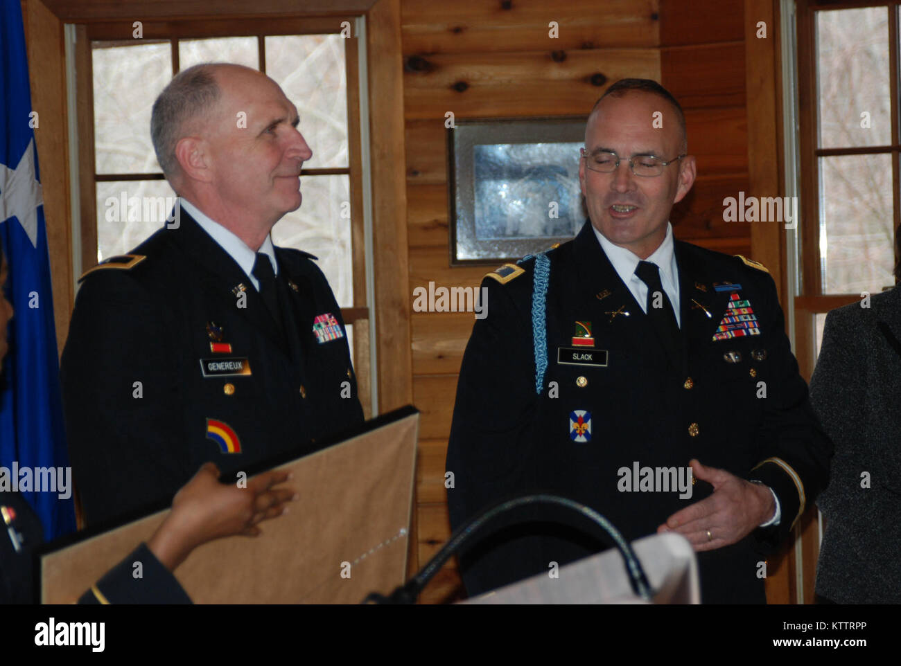 WEST POINT--Col Geoff Slack, commander of the 27th Infantry Brigade ...