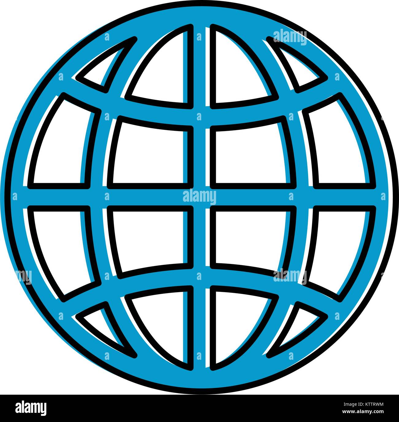 earth planet sphere icon vector illustration design Stock Vector Image ...