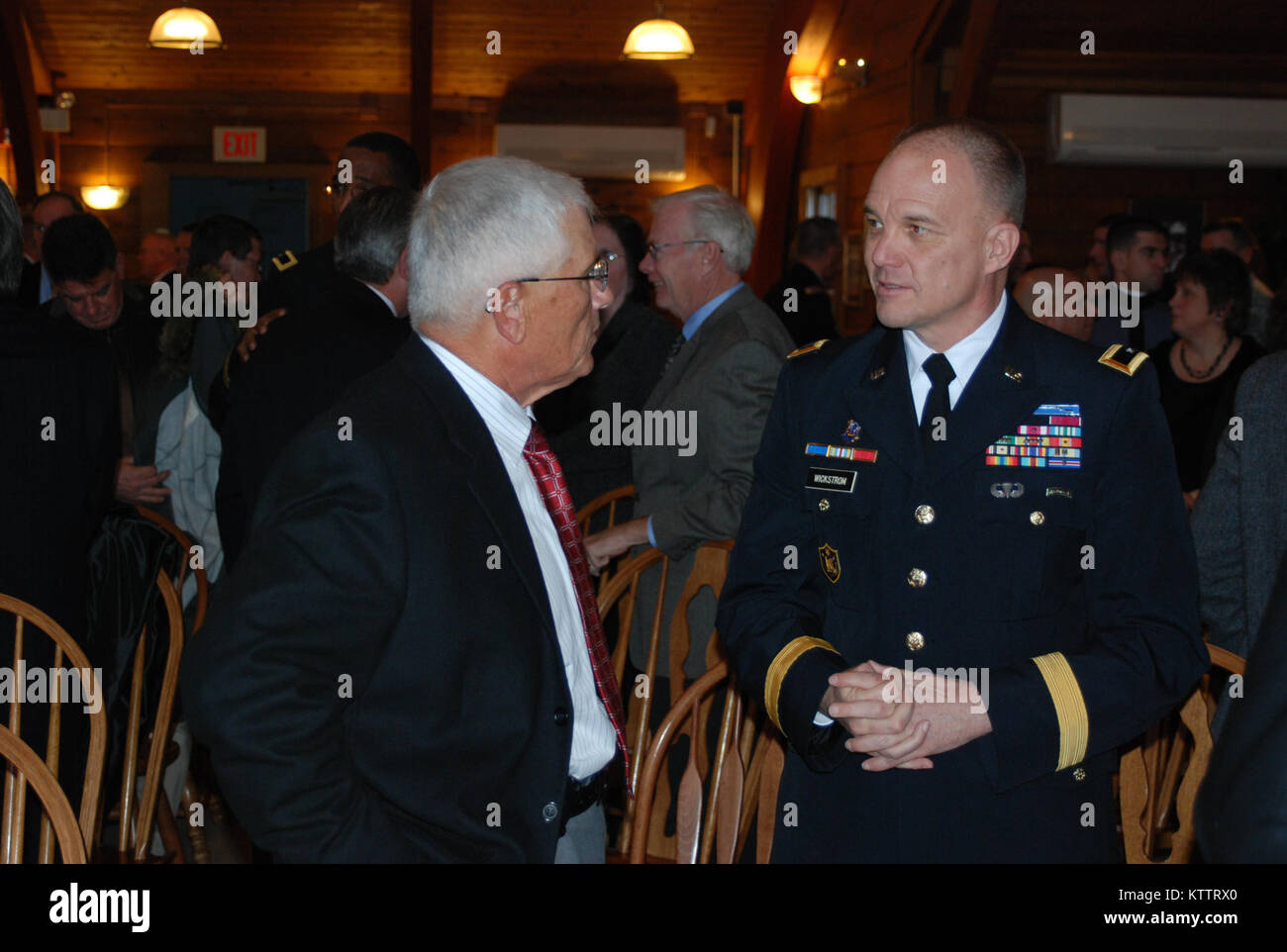 WEST POINT- Major Gen. Steven Wickstrom (left) the current commander of ...