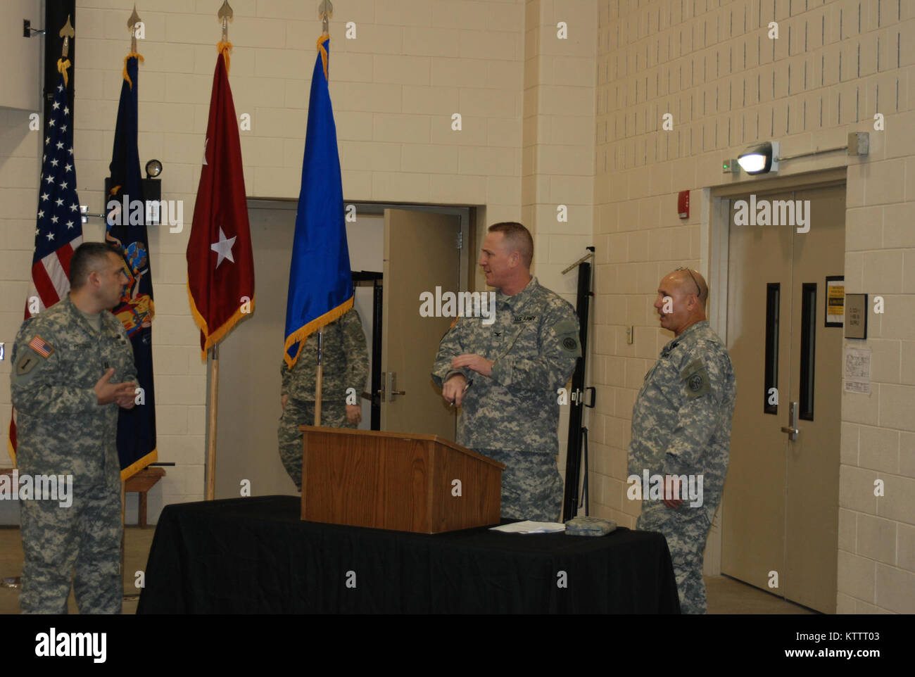 CAMP SMITH -- Officers prepare for the deployment ceremony of the New ...