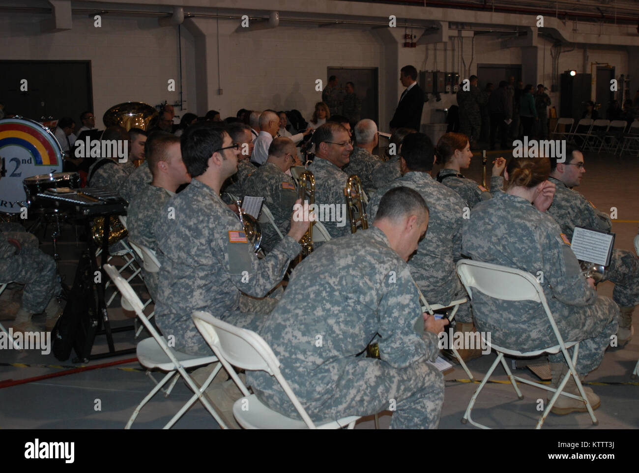 HANCOCK FIELD AIR NATIONAL GUARD BASE-- Members of the 42nd Infantry ...