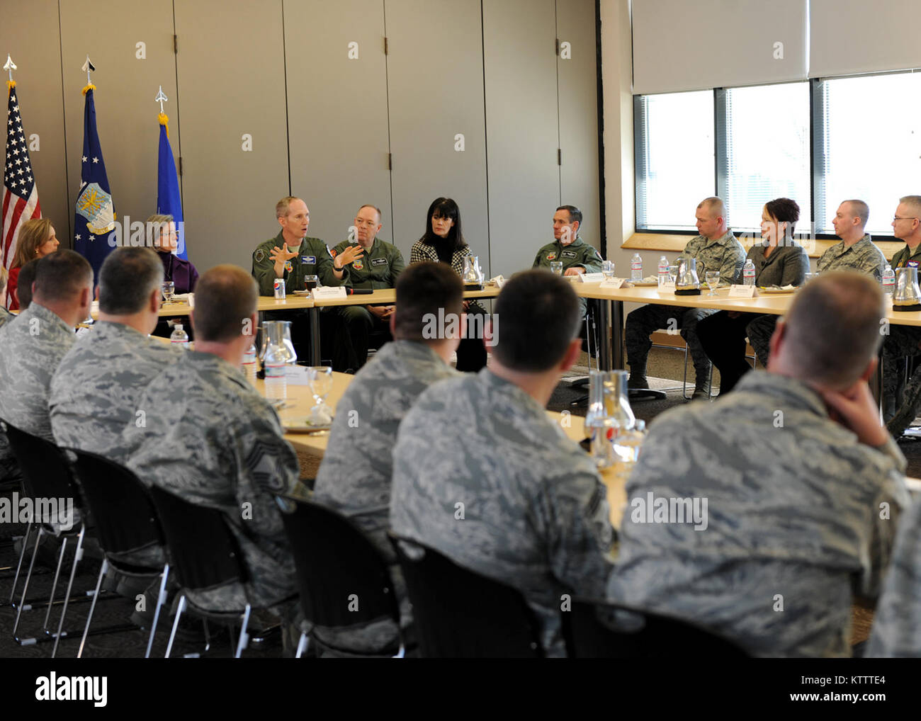 U. S. Air Force Gen. Mike Hostage, Air Combat Command (ACC) Commander ...