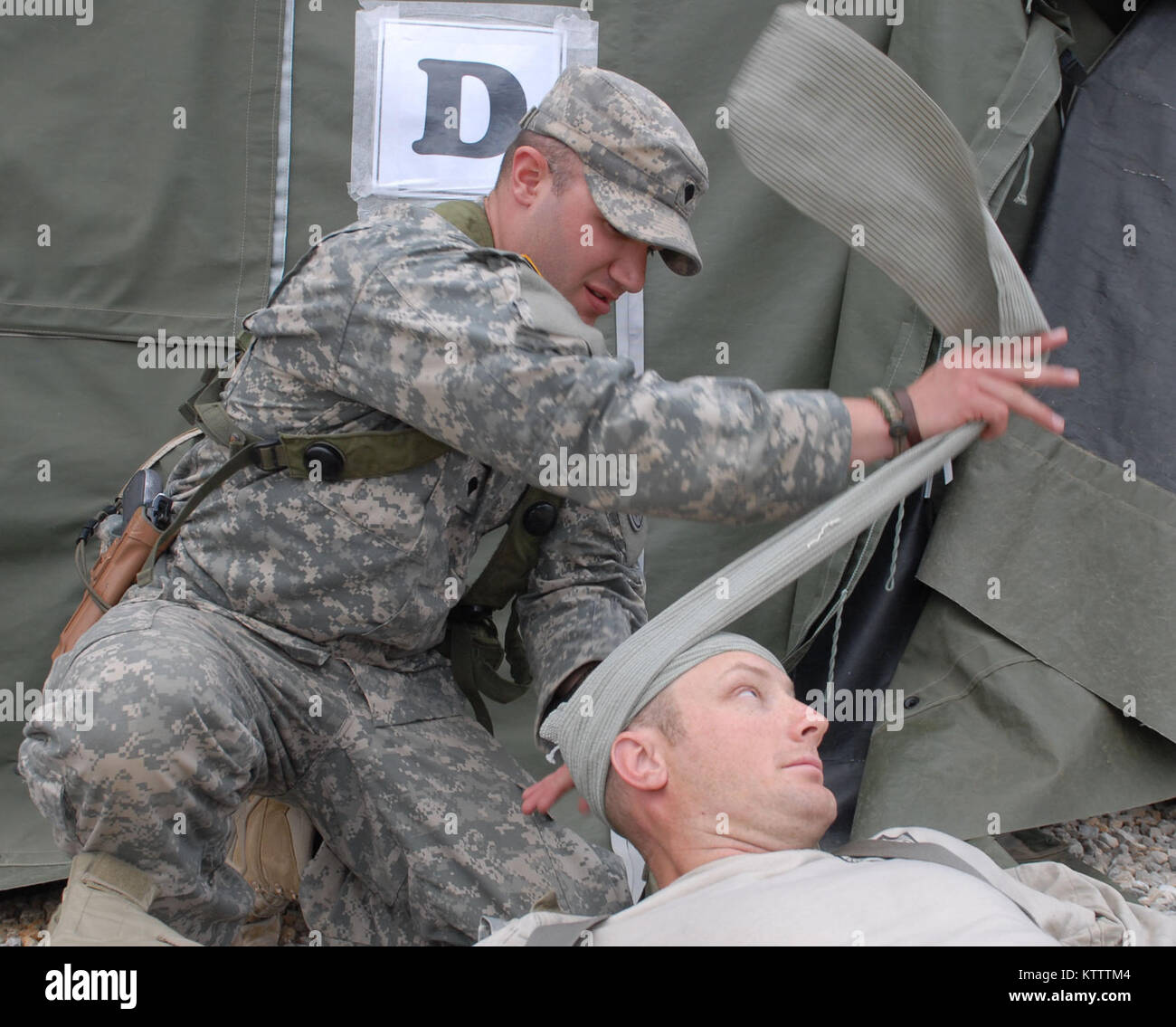 CAMP SHELBY, Miss. -- A Soldier of the 2nd Battalion, 108th Infantry ...