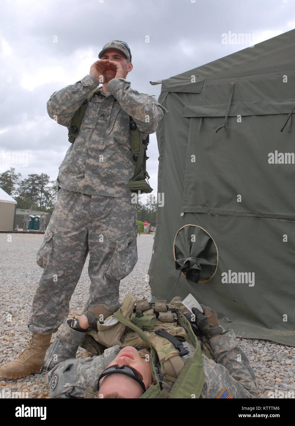 CAMP SHELBY, Miss. -- A Soldier of the 2nd Battalion, 108th Infantry ...