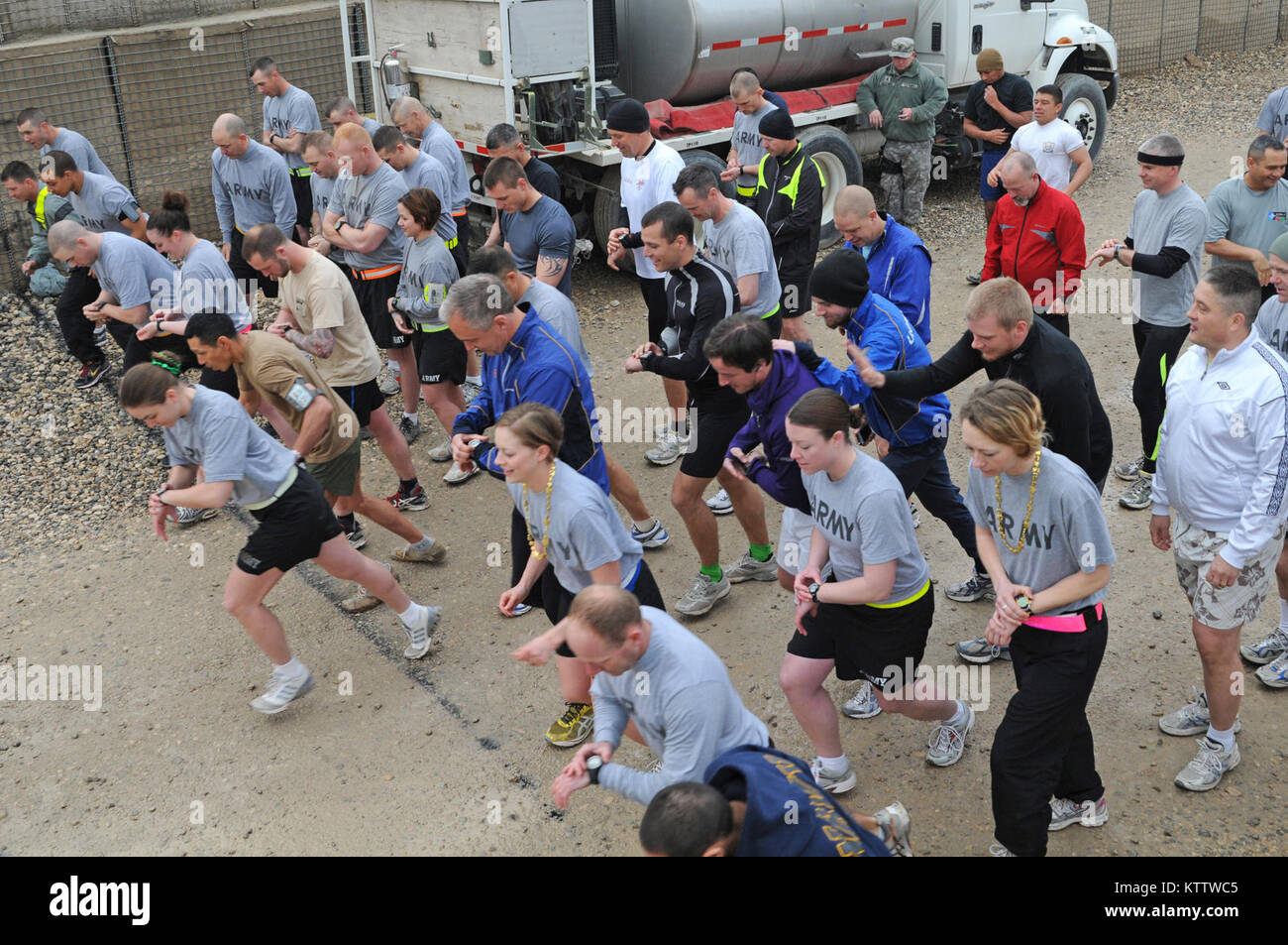 Soldiers of the 37th Infantry Brigade Combat Team and soldiers from ...