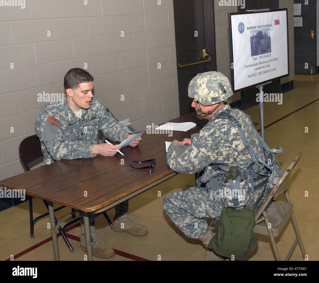 U.S. Army National Guard personnel daily duties and life. Working ...