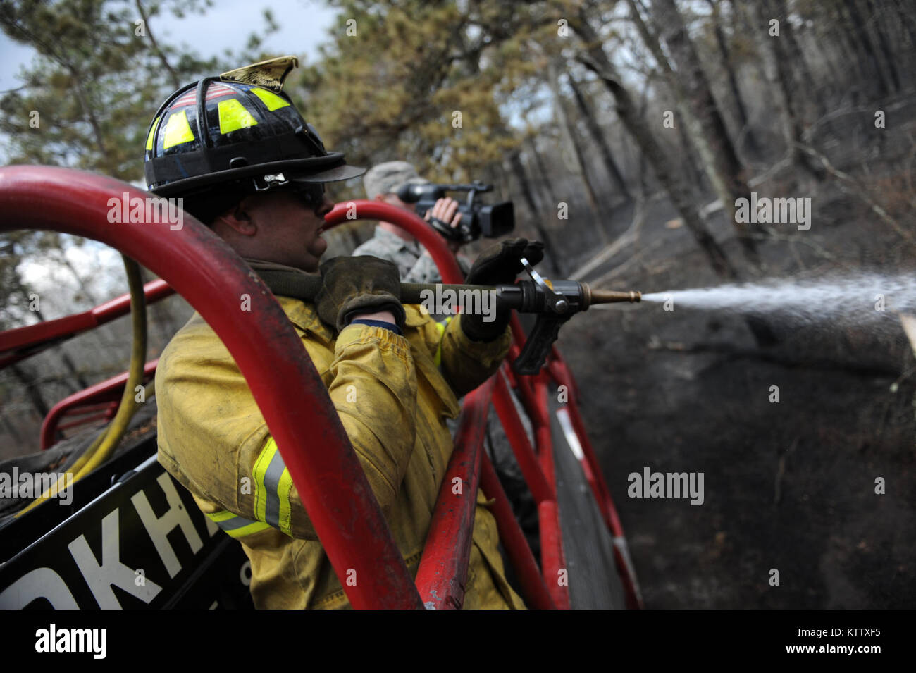 SUFFOLK COUNTY, NY - Manorville and Brookhaven firefighters ride a ...