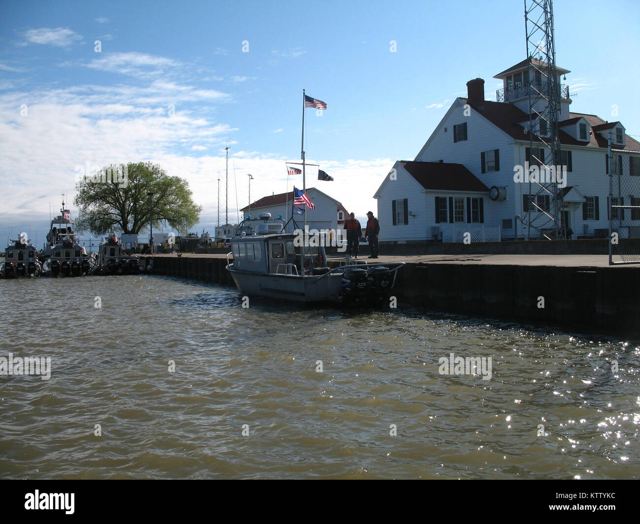 ROCHESTER-- New York Naval Militia bpat PB 280 tied up at the Rochester ...