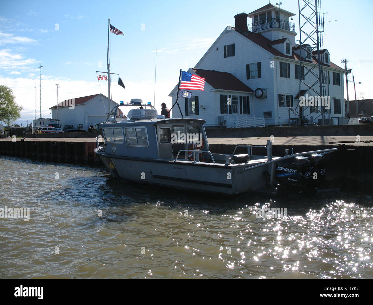 ROCHESTER-- New York Naval Militia boat PB 280 tied up near the ...