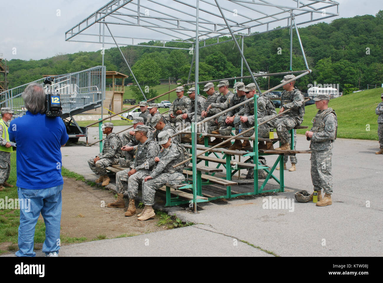 CAMP SMITH- Westchester Newschannel 12 cameraman Tom Sciangula ...