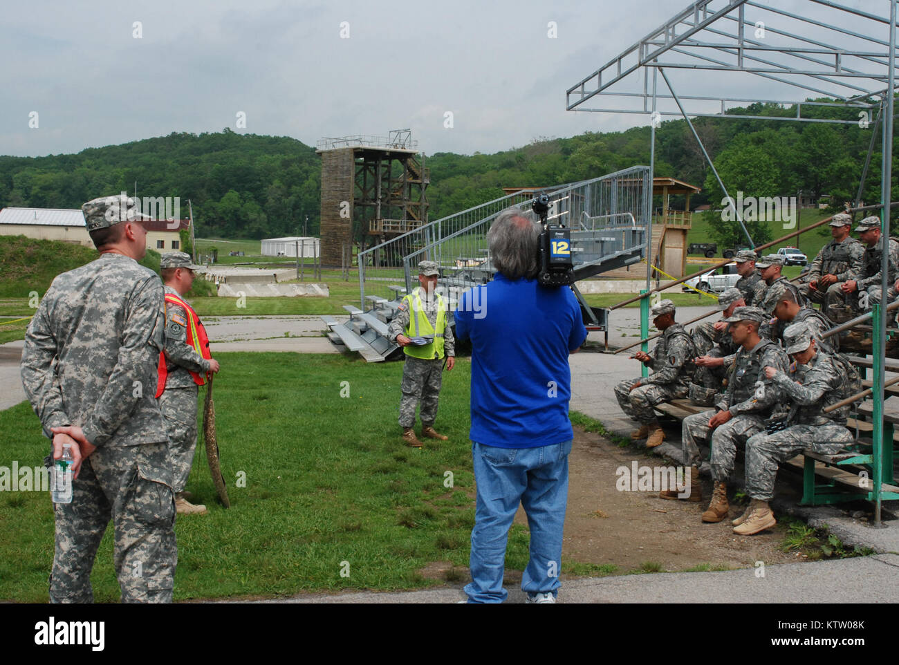 CAMP SMITH- Westchester Newschannel 12 cameraman Tom Sciangula ...