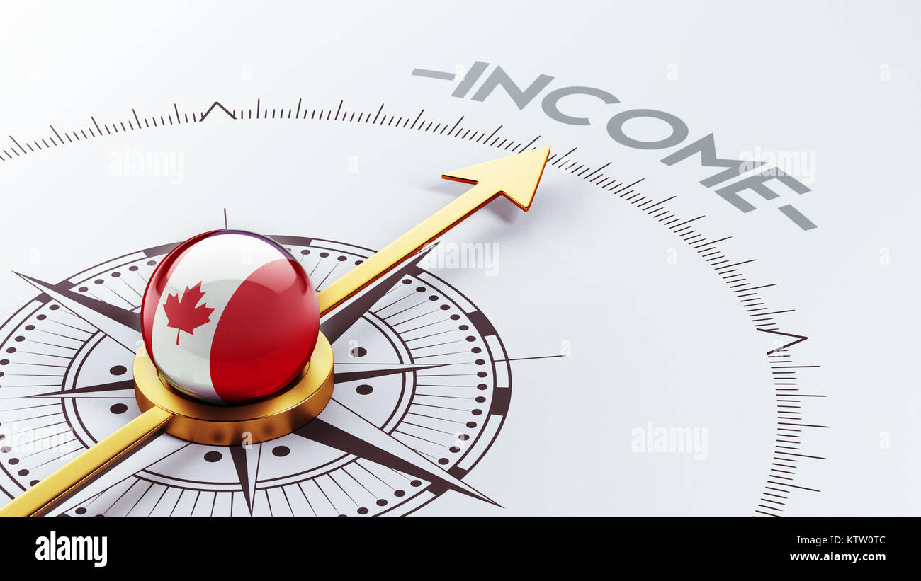Canada High Resolution Income Concept Stock Photo - Alamy