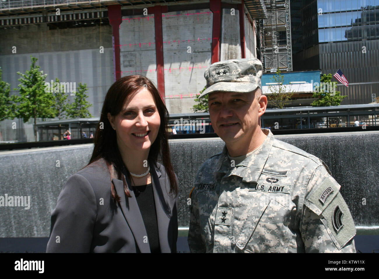 NEW YORK -- New York Army National Guard Maj. Gen. Steven Wickstrom and ...