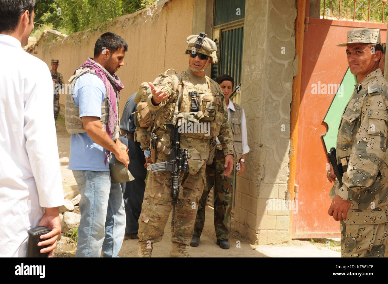 Col. Michael Maffei, senior combat advisor for the 5th Zone Security ...
