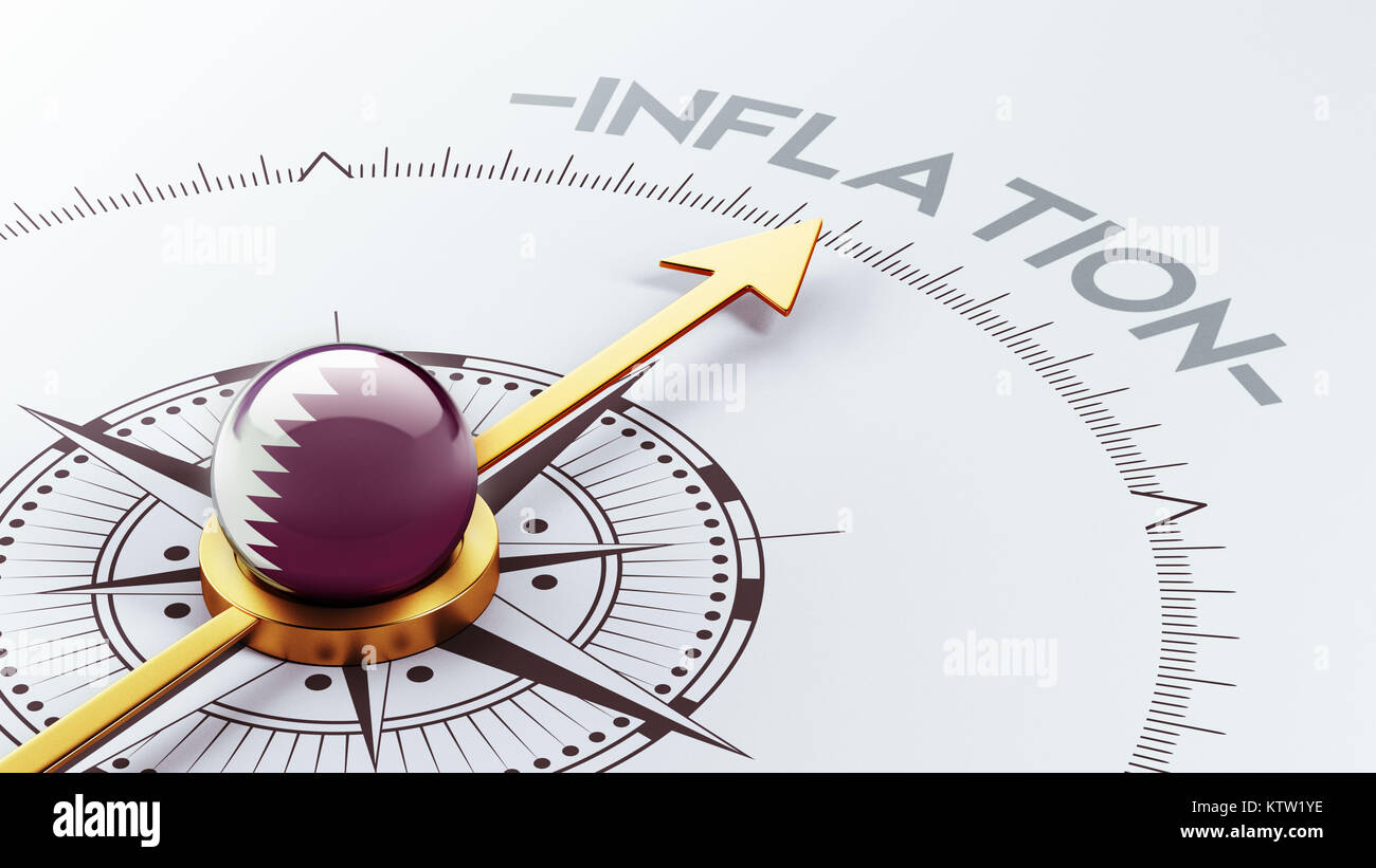 Qatar High Resolution Inflation Concept Stock Photo - Alamy