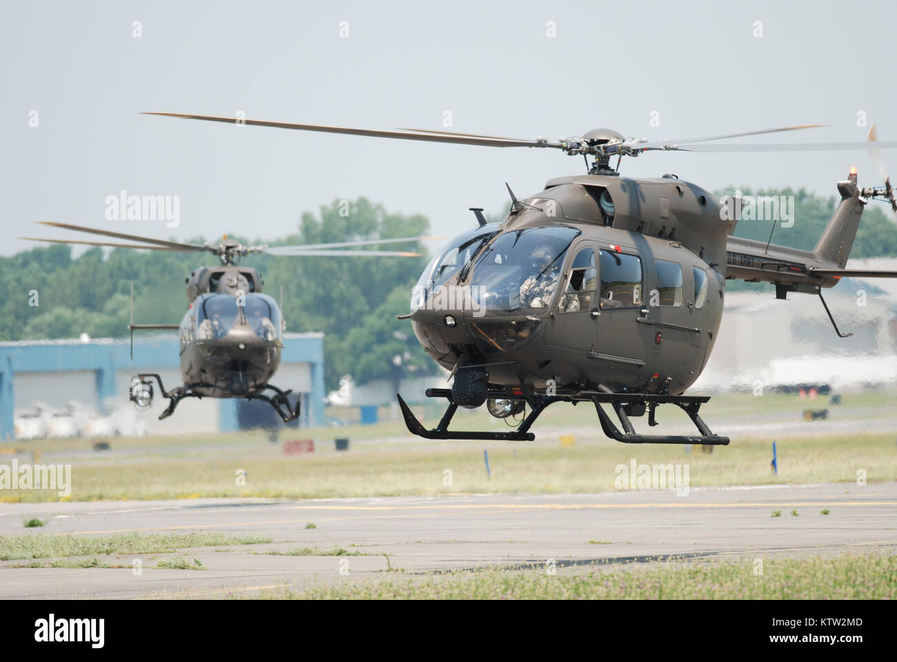 LATHAM, N.Y. -- The New York Army National Guard welcomed two UH-72 ...