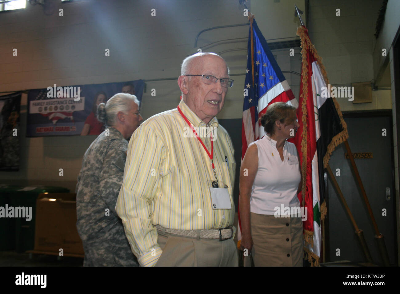 TROY, N.Y. - Members of the Rainbow Division Veterans Memorial ...