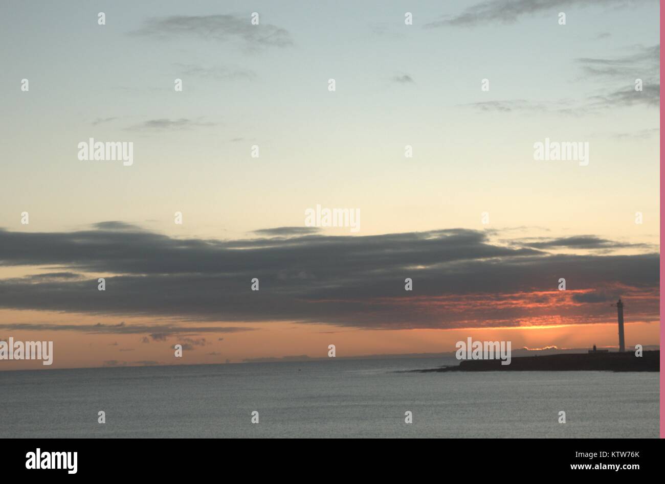 ocean sea in sunset view Stock Photo - Alamy
