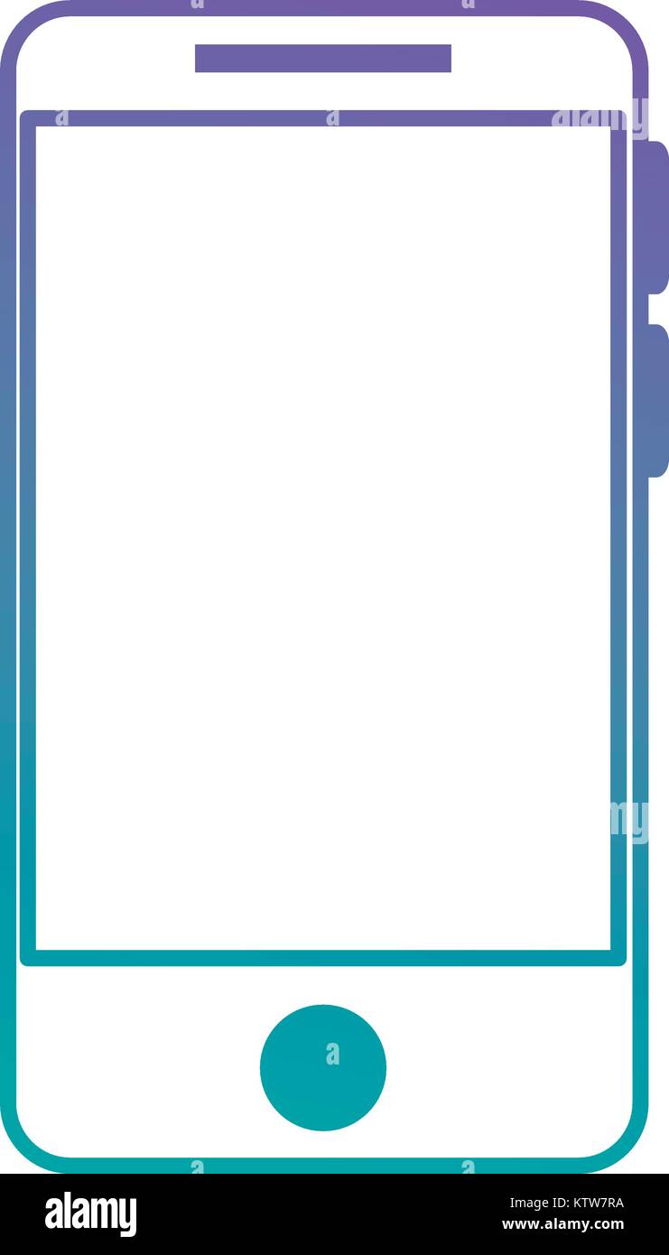 smartphone device isolated icon vector illustration design Stock Vector ...