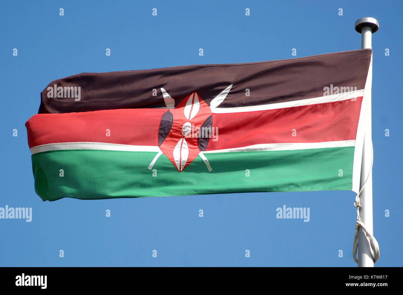 African countries flags hi-res stock photography and images - Alamy
