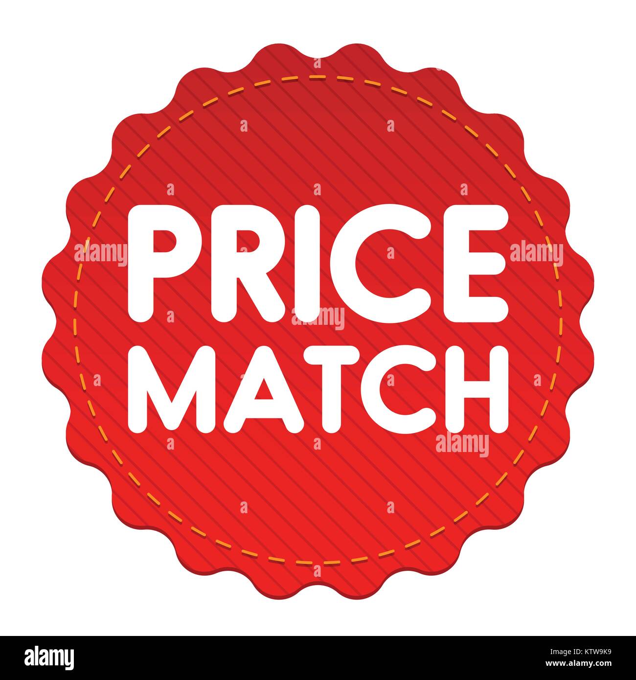 Price match tag label Stock Vector Image & Art - Alamy