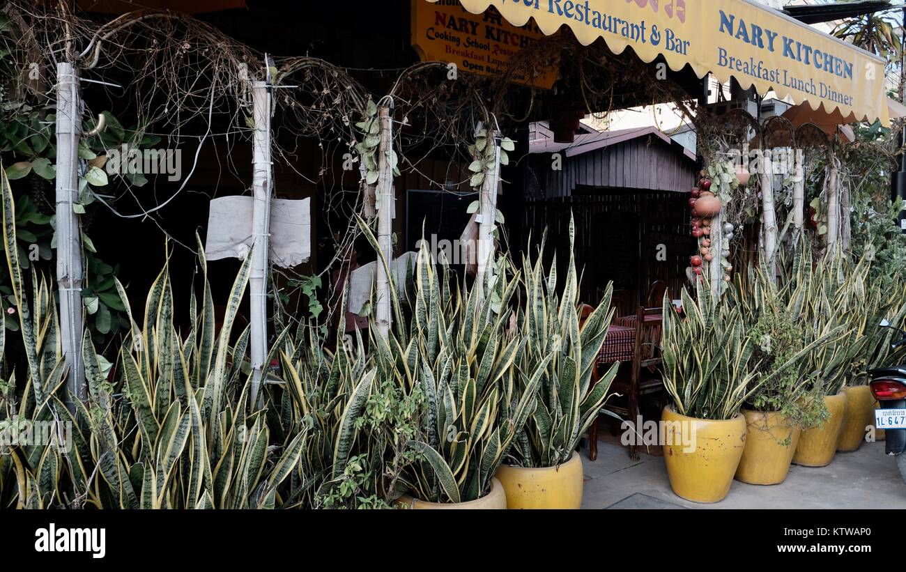 Exterior View Nary Kitchen Bar Restaurant Khmer Food Cooking School ...