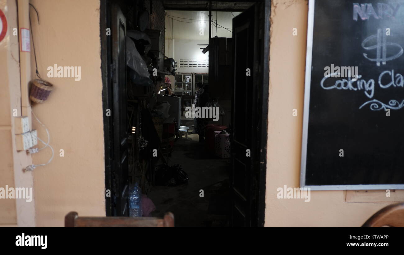 Bar Area Nary Kitchen Bar Restaurant Khmer Food Cooking School ...