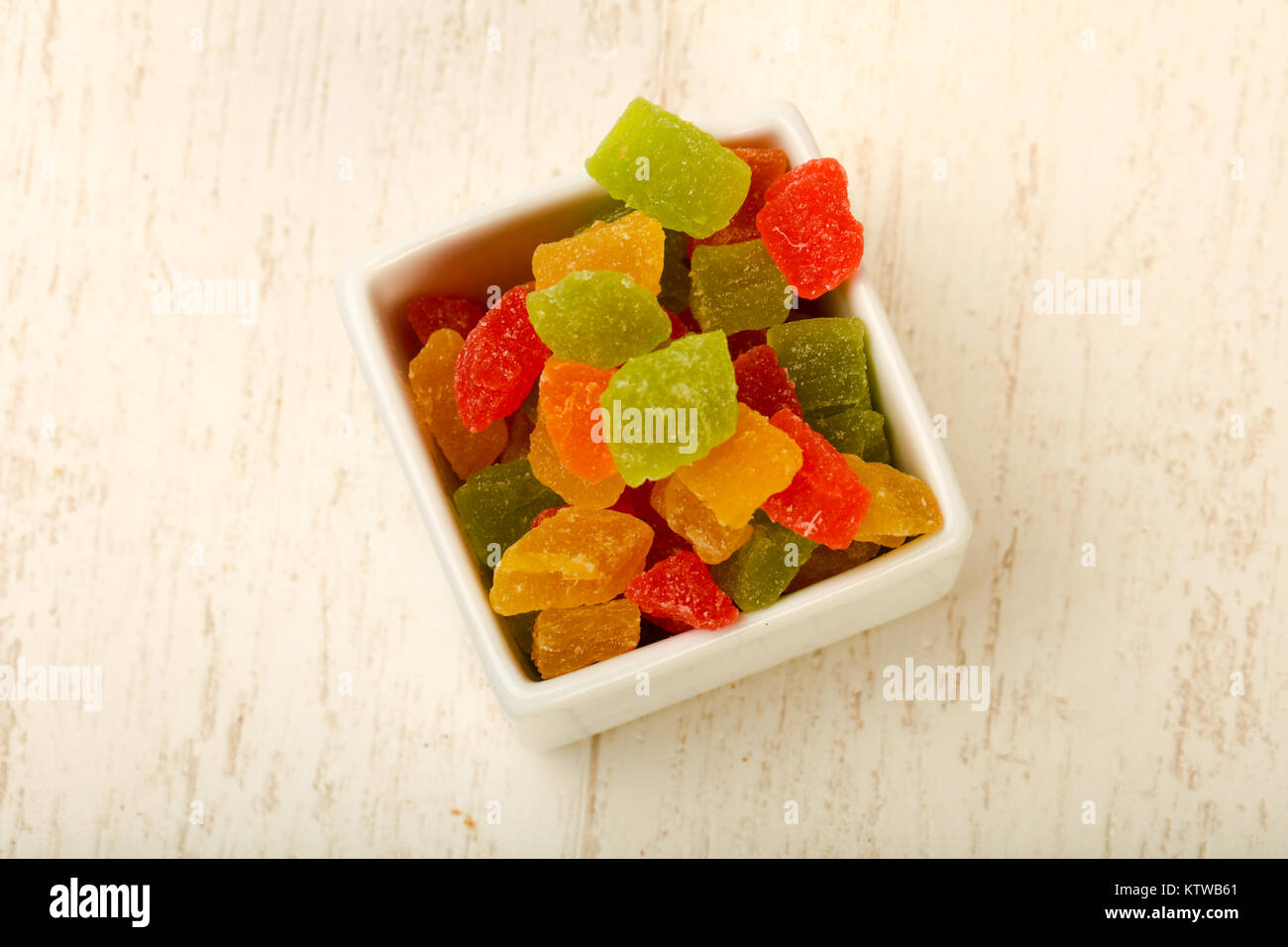 Dry colored pineapple Stock Photo - Alamy