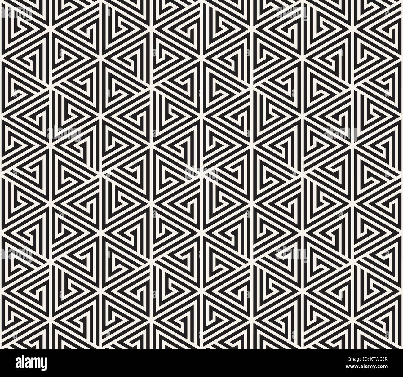Vector seamless pattern. Modern stylish texture. Repeating geometric ...