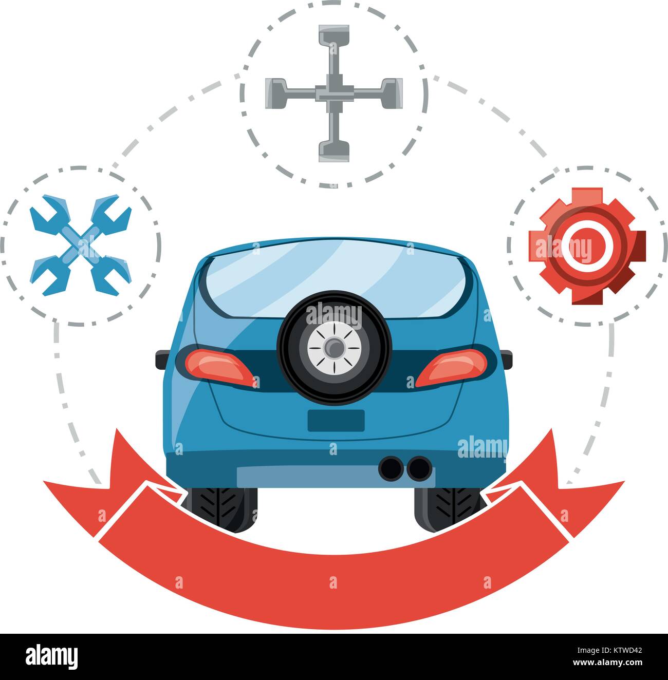 car service design Stock Vector Image & Art - Alamy