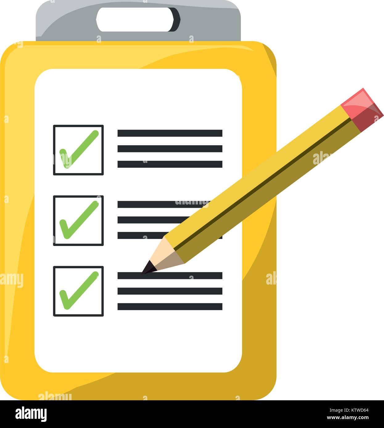 checklist icon image Stock Vector Image & Art - Alamy