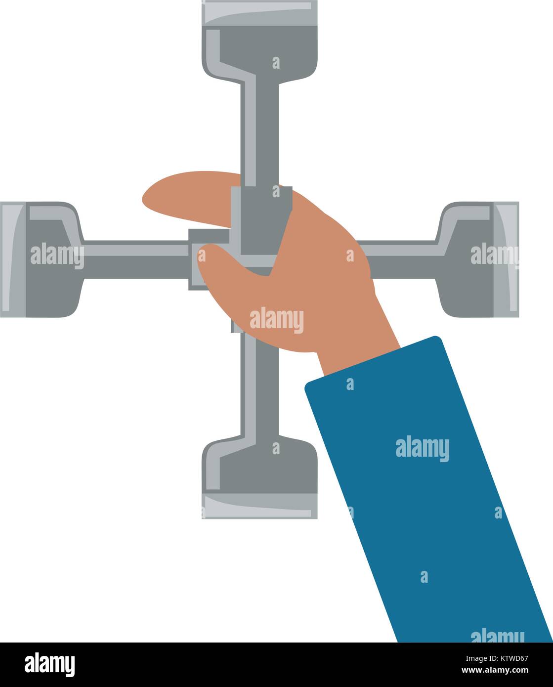cross piece tool icon Stock Vector Image & Art - Alamy