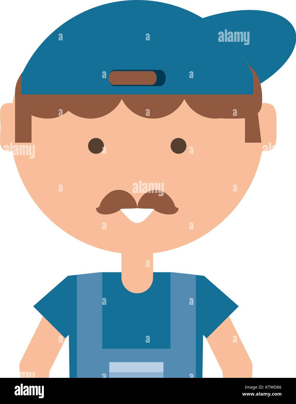 cartoon mechanic man icon Stock Vector Image & Art - Alamy