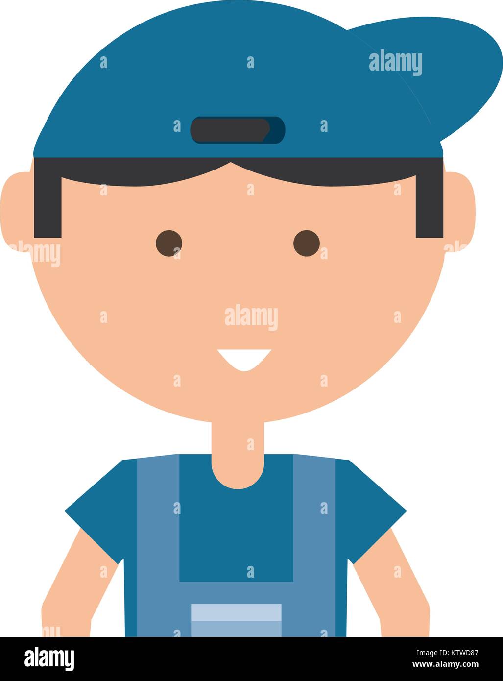 cartoon mechanic man icon Stock Vector Image & Art - Alamy