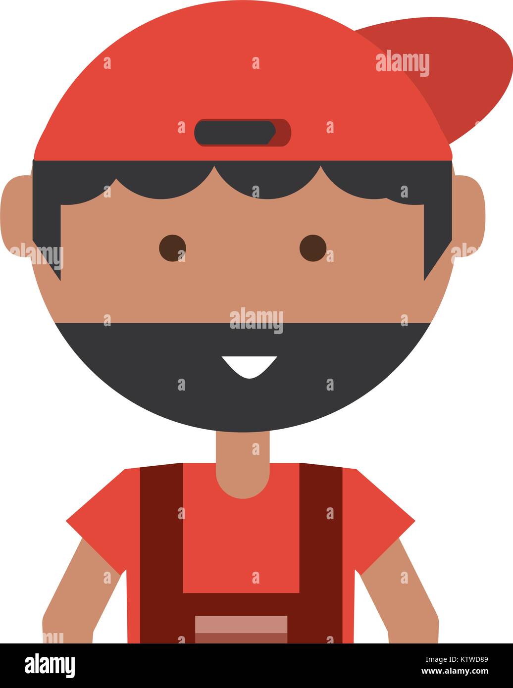 cartoon mechanic man icon Stock Vector Image & Art - Alamy