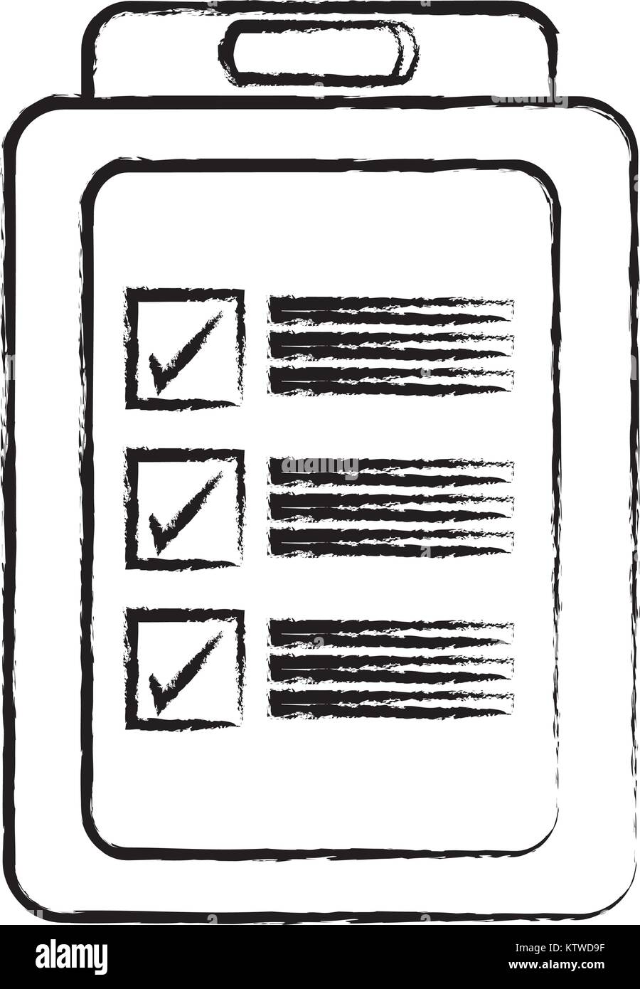 checklist icon image Stock Vector Image & Art - Alamy