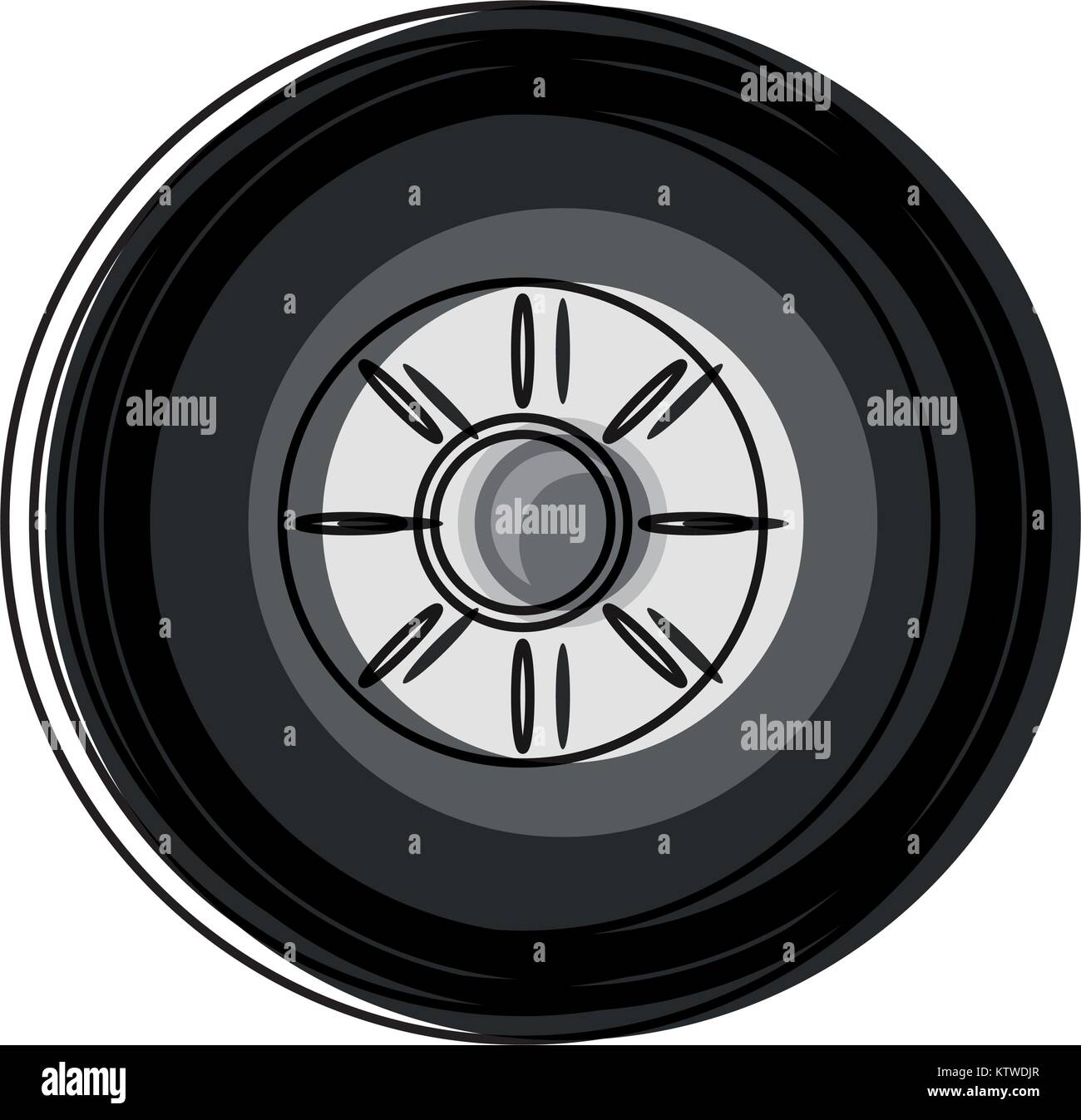 car tire icon image Stock Vector Image & Art - Alamy