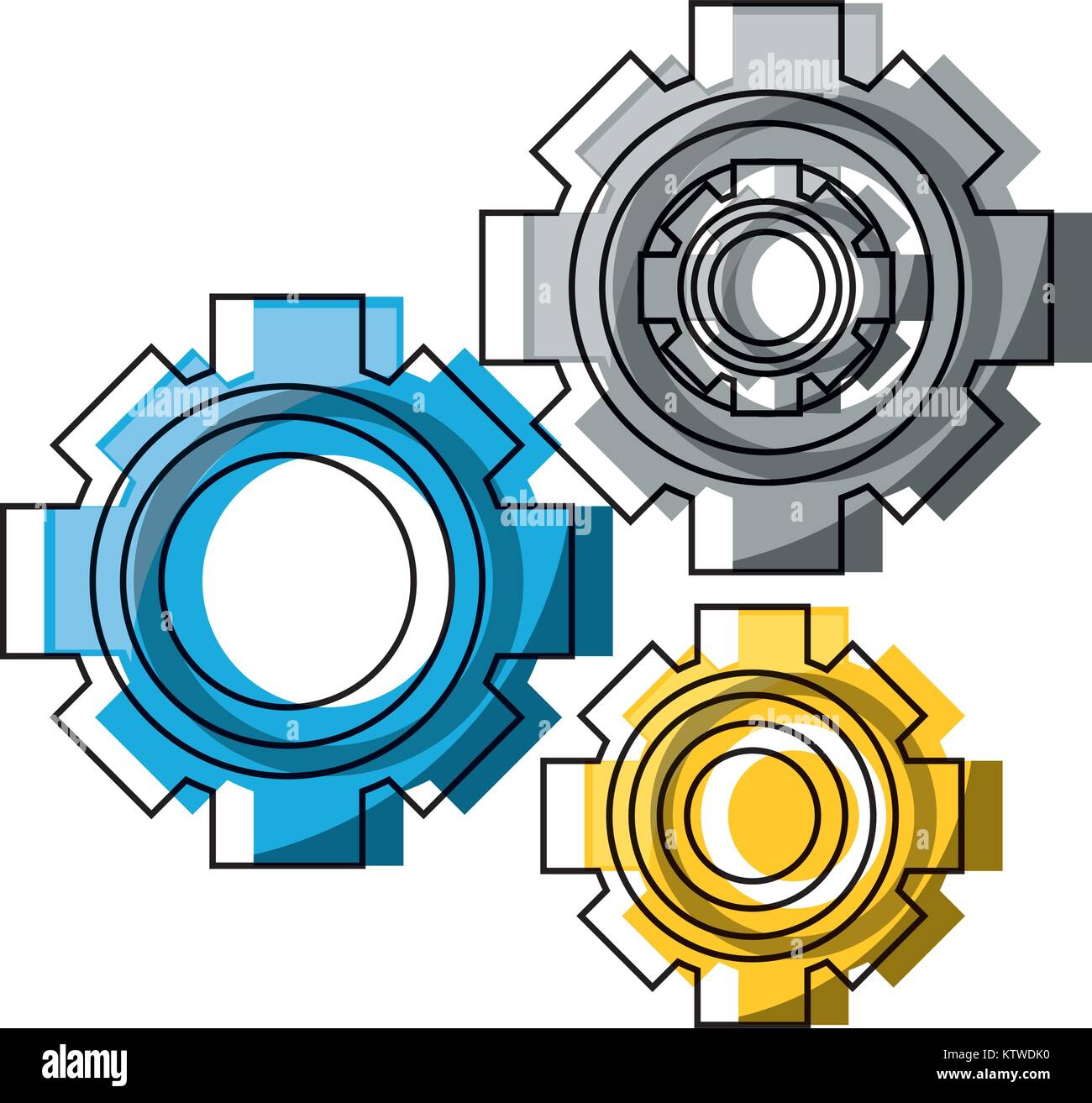 cogwheel icon image Stock Vector Image & Art - Alamy