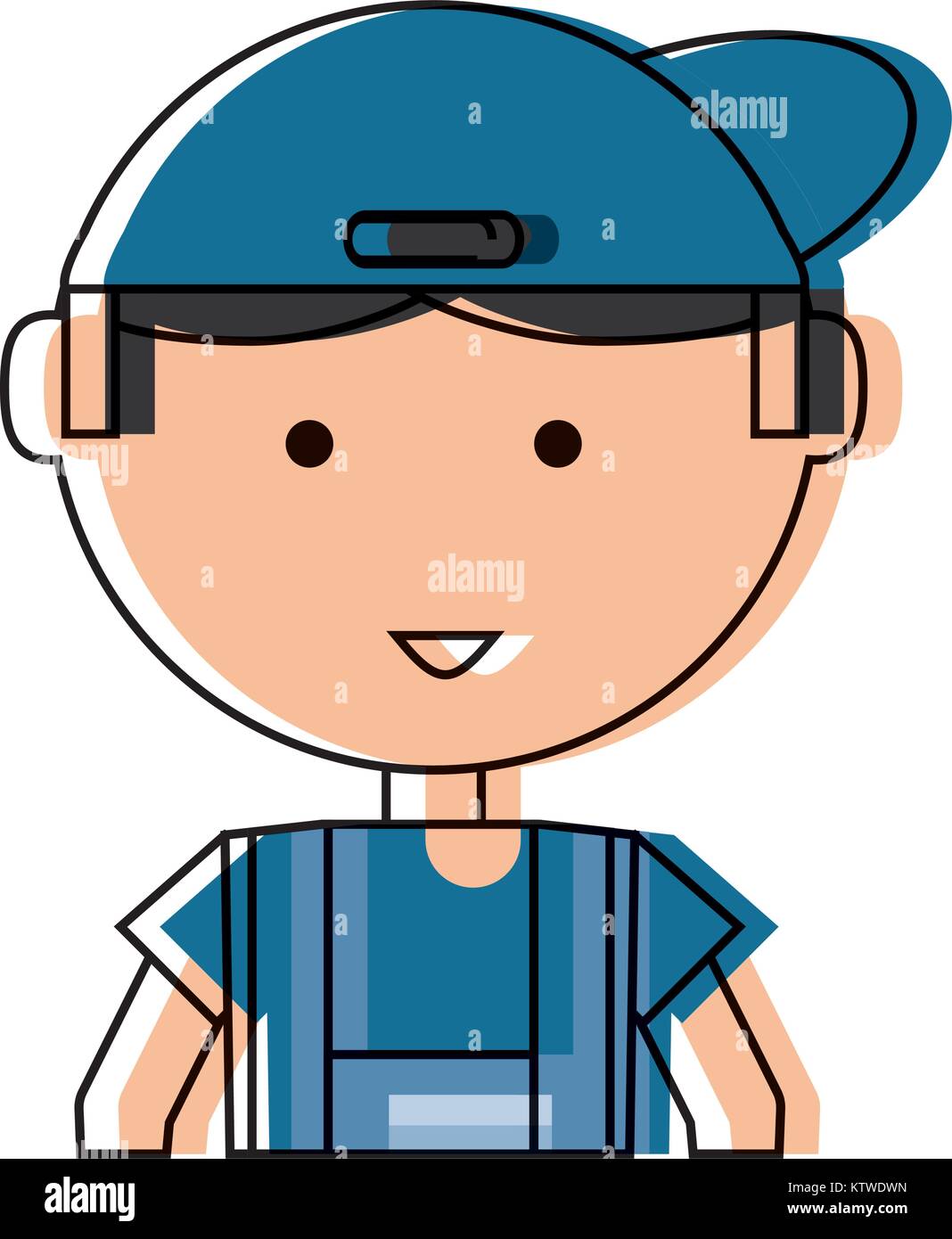 cartoon mechanic man icon Stock Vector Image & Art - Alamy