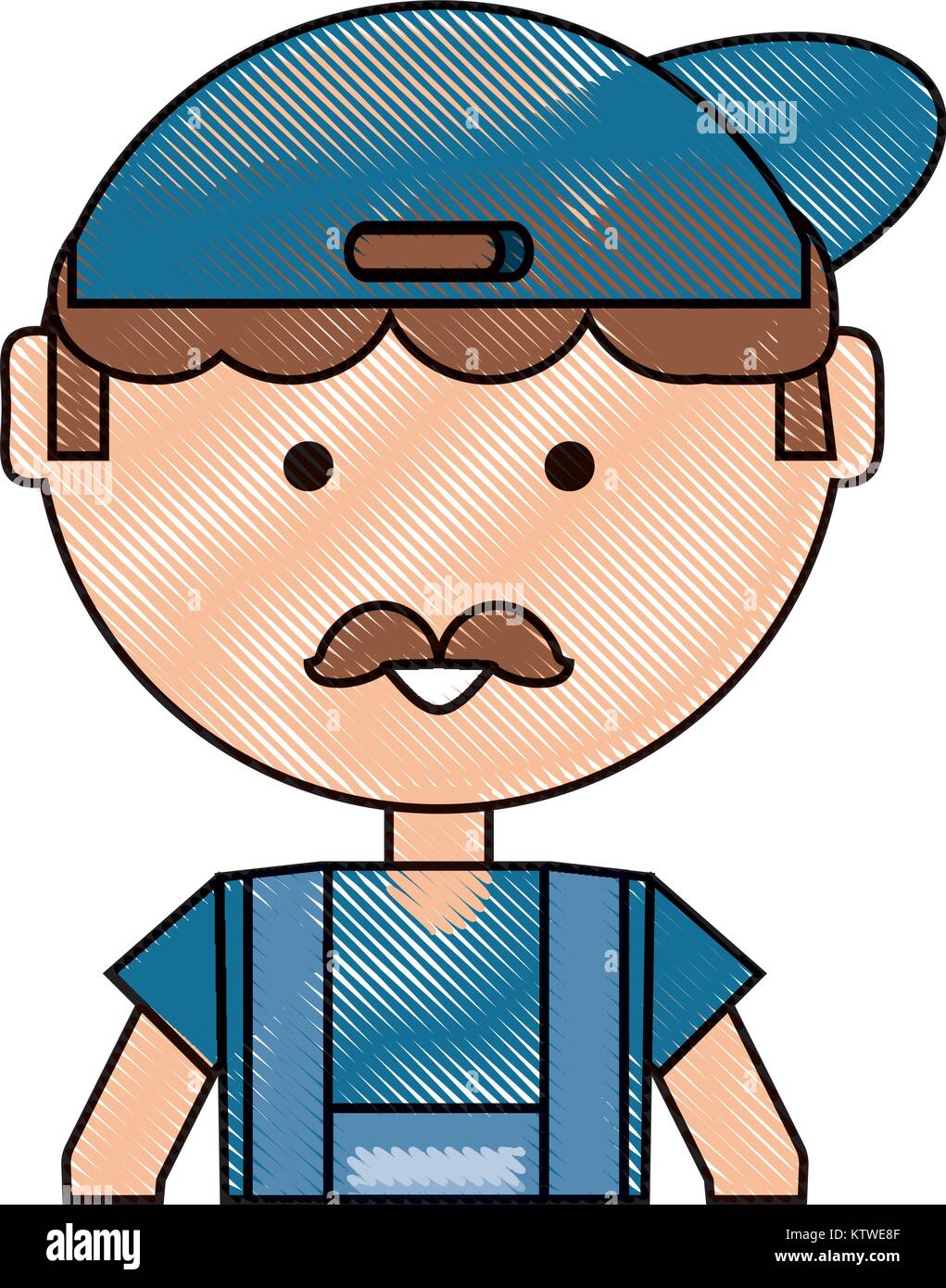 cartoon mechanic man icon Stock Vector Image & Art - Alamy