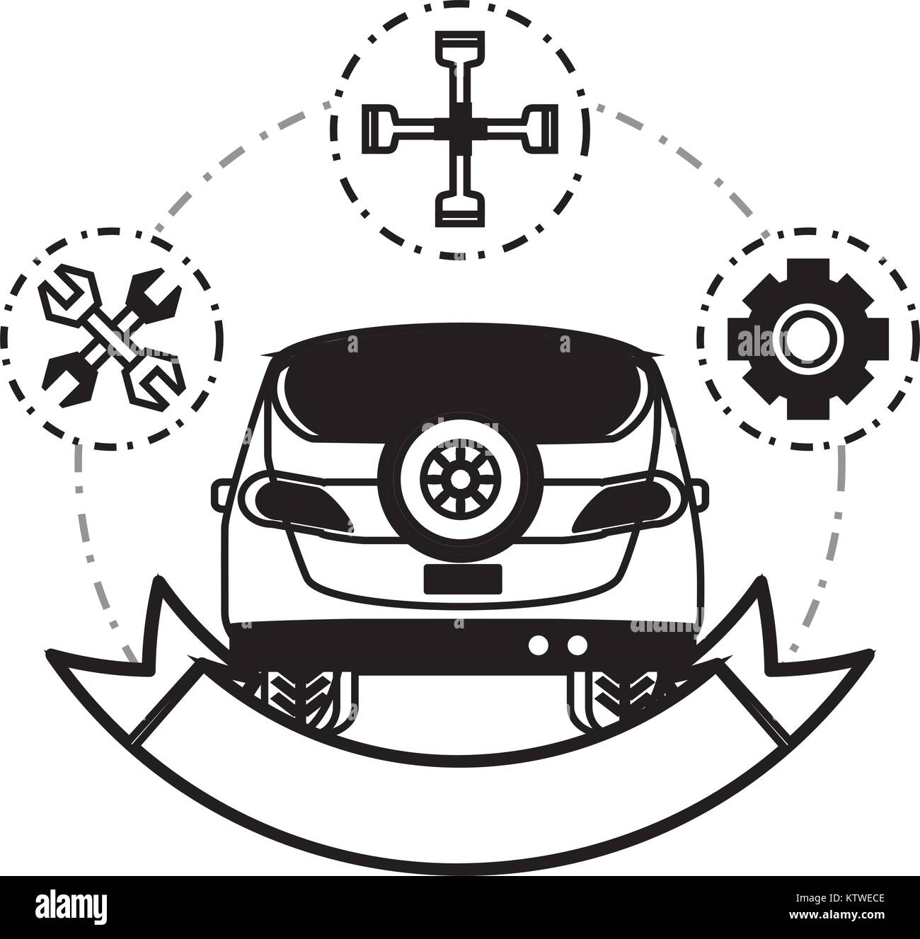 car service design Stock Vector Image & Art - Alamy